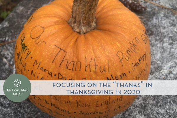 Focusing on the "Thanks" in Thanksgiving in 2020