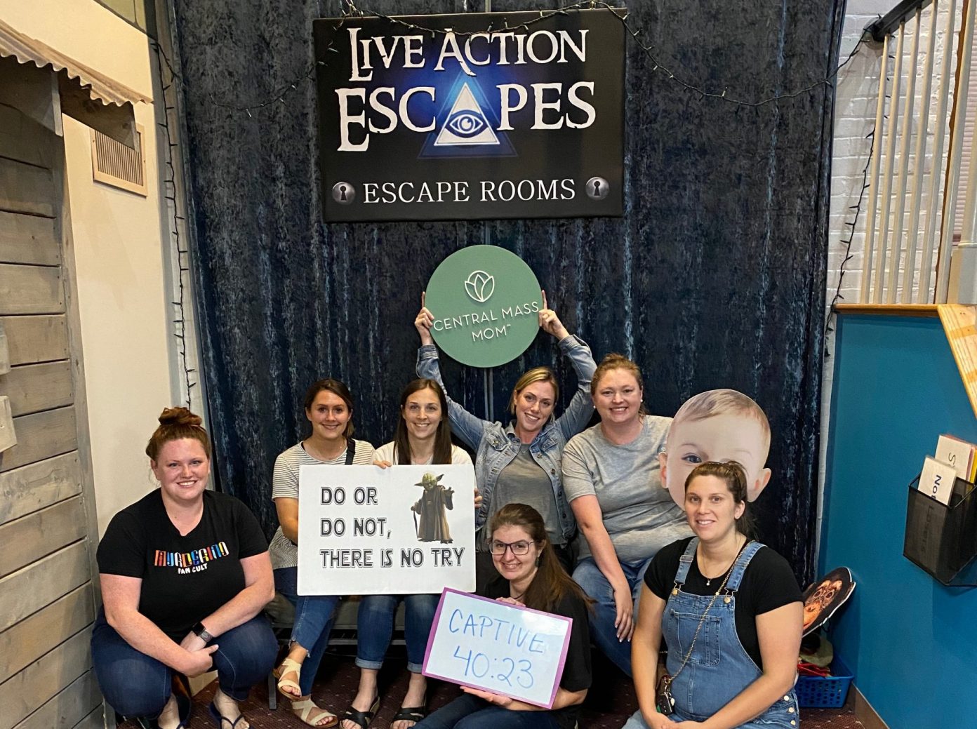 Moms Night Out at Live Action Escapes Recap!